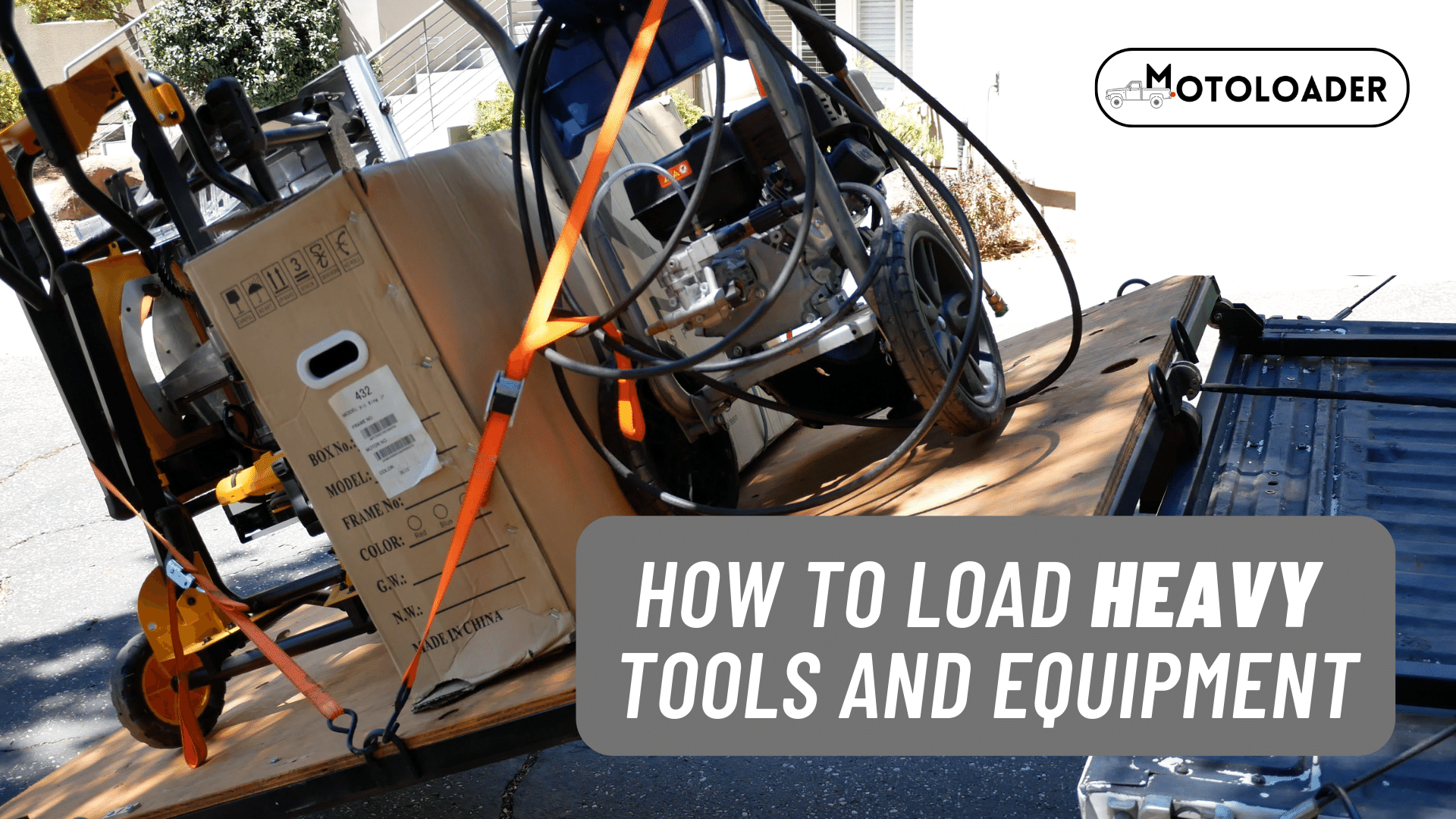 MotoLoader Truck Bed Loading System